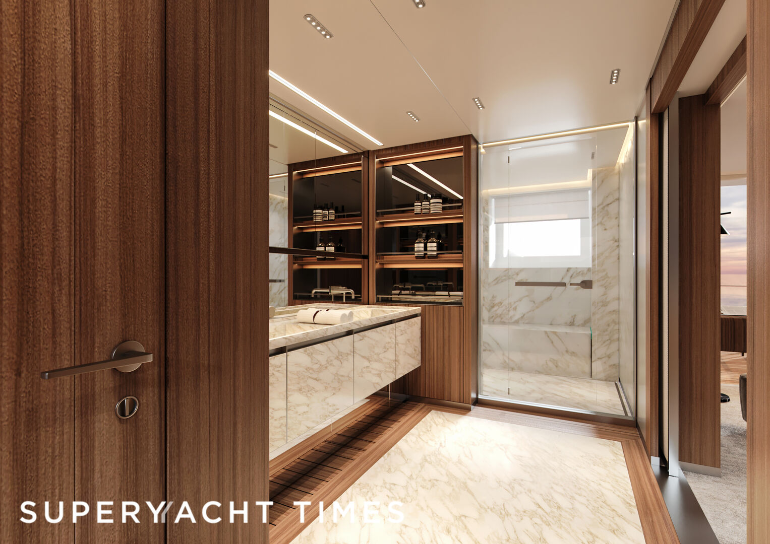 Para Bellum: Interior renderings for 47m Sanlorenzo superyacht unveiled ...