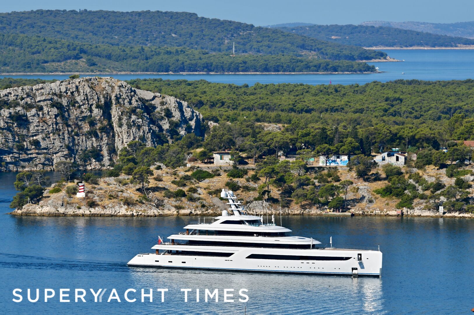 Feadship superyacht Zen in Šibenik