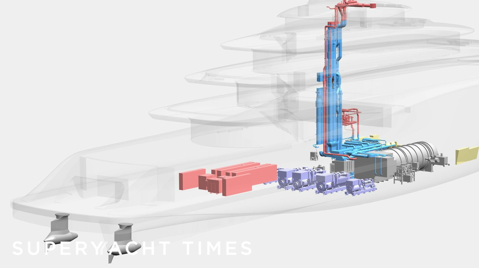 Feadship announces in-build hydrogen fuel-cell superyacht