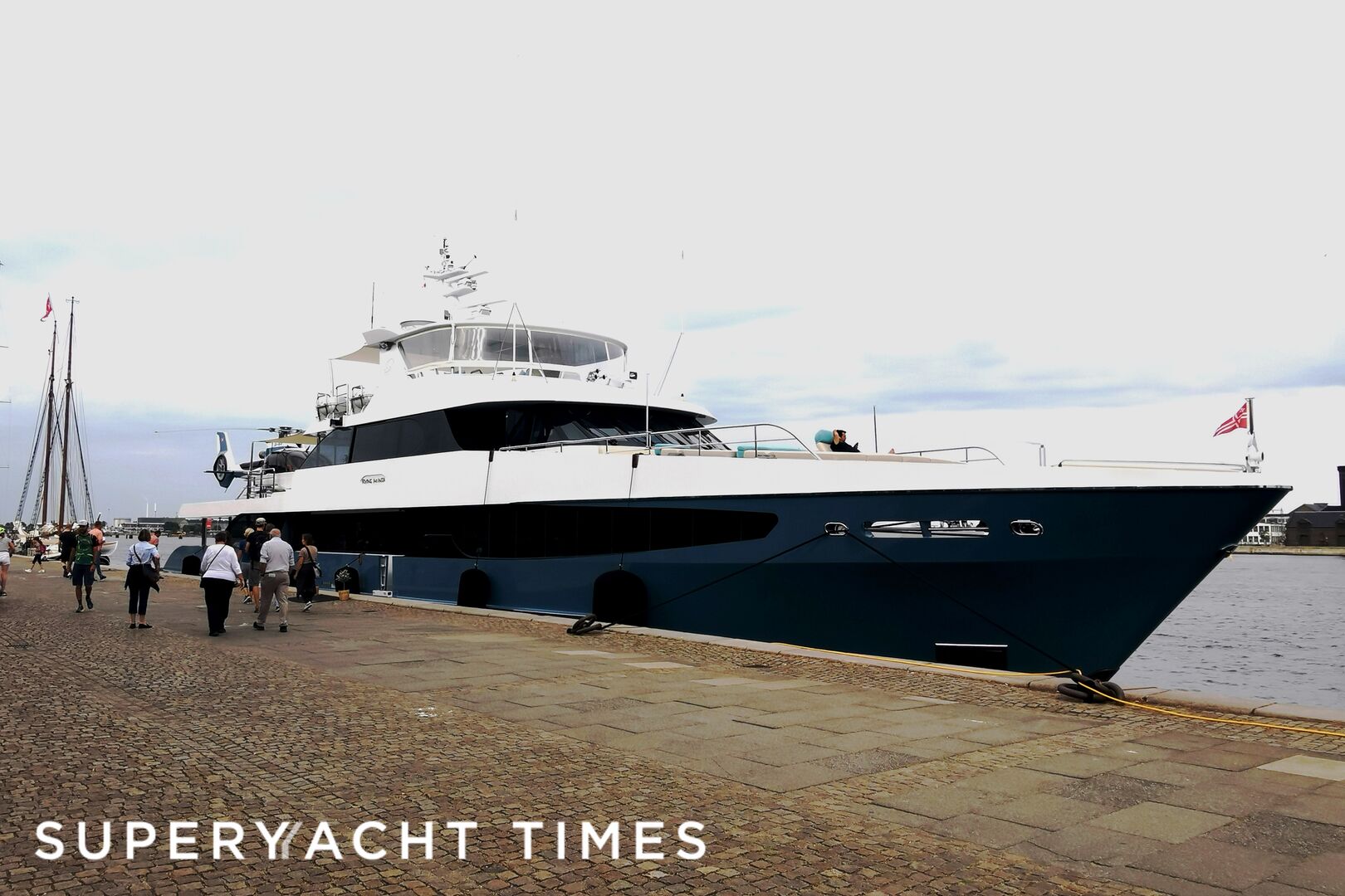 43m superyacht Flying Manta in Copenhagen