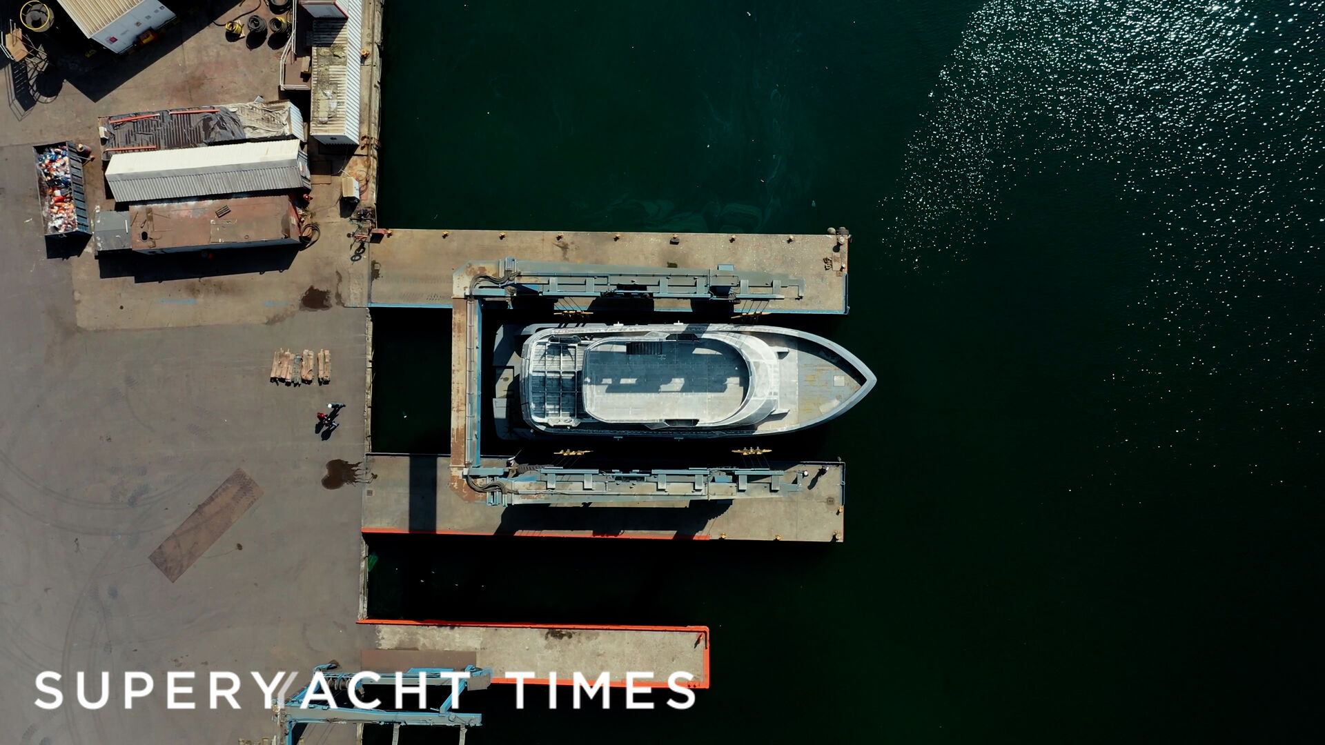 Two 26m Bering 80 yachts arrive in Antalya for final stages of outfitting