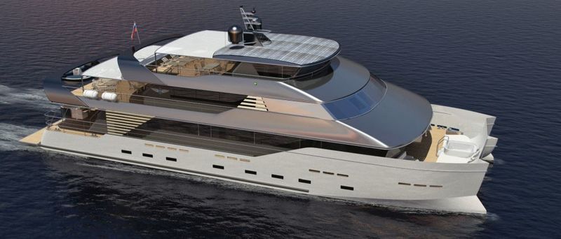 New 35m superyacht catamaran concept revealed