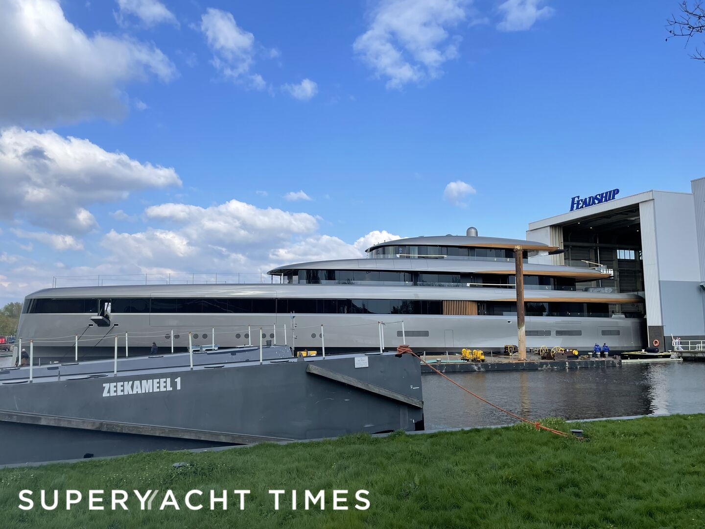 Exclusive: 84m Feadship 710 superyacht launched