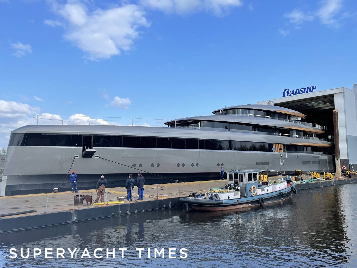 Exclusive: 84m Feadship 710 superyacht launched