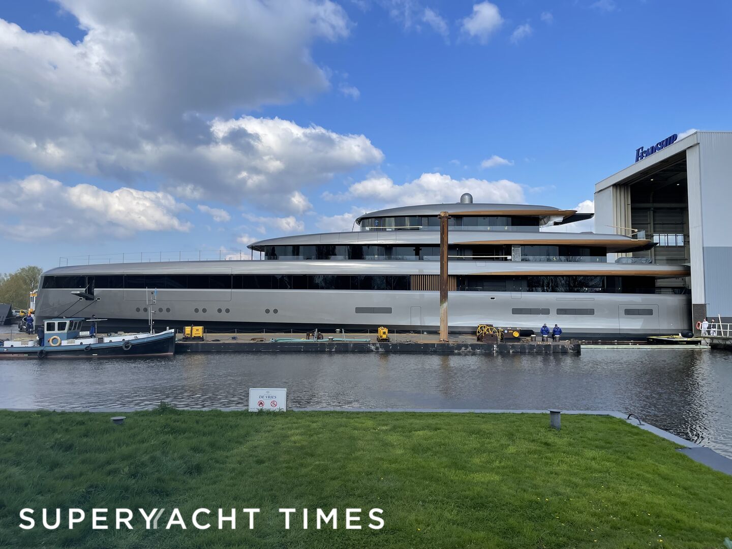 Exclusive: 84m Feadship 710 superyacht launched