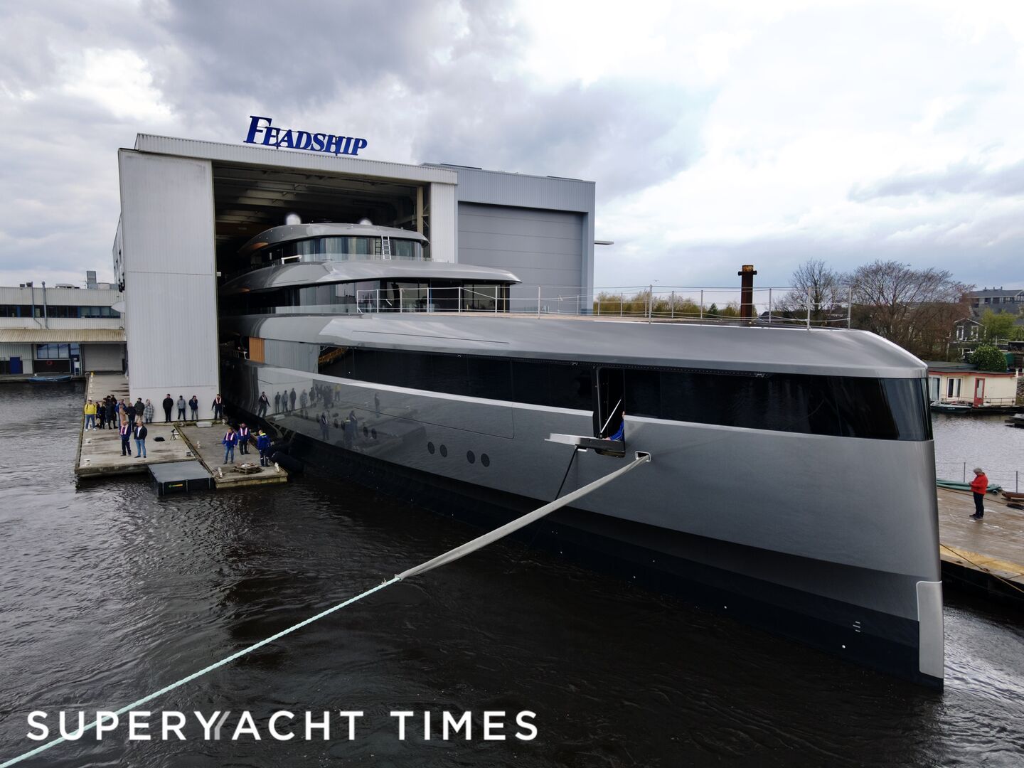Exclusive: 84m Feadship 710 superyacht launched