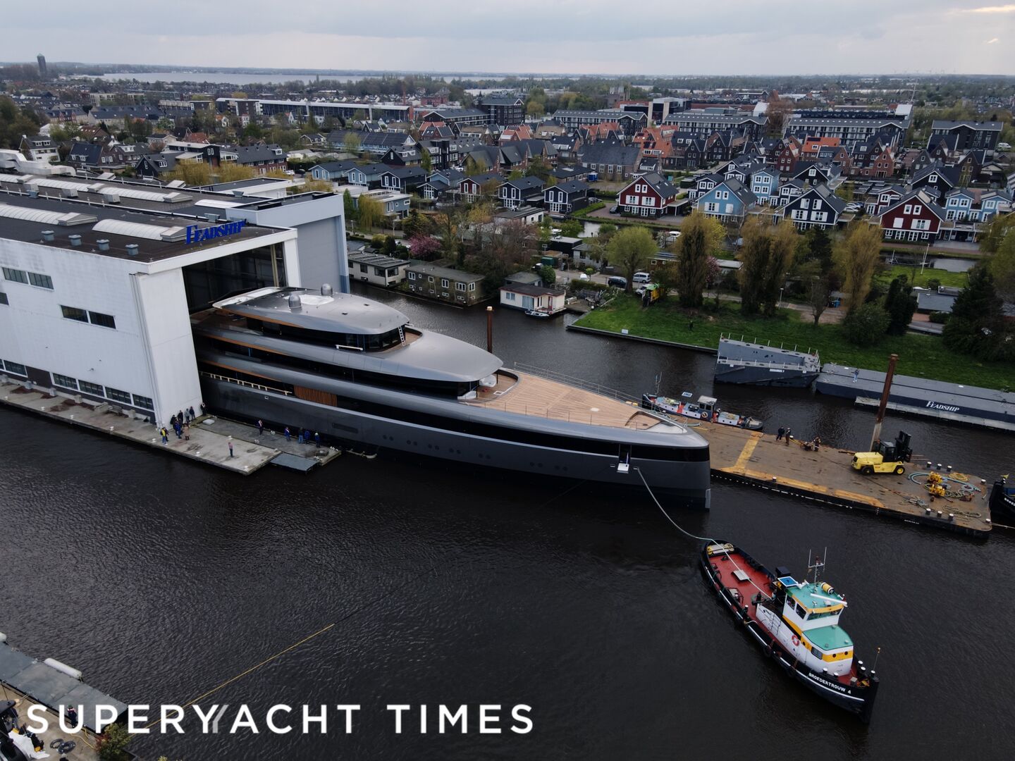Exclusive: 84m Feadship 710 superyacht launched