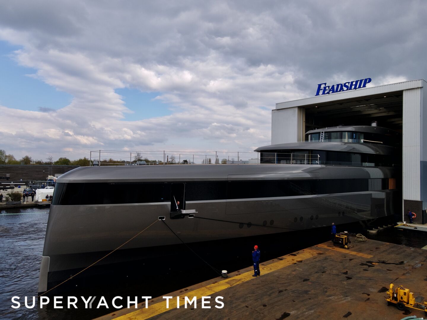 Exclusive: 84m Feadship 710 superyacht launched