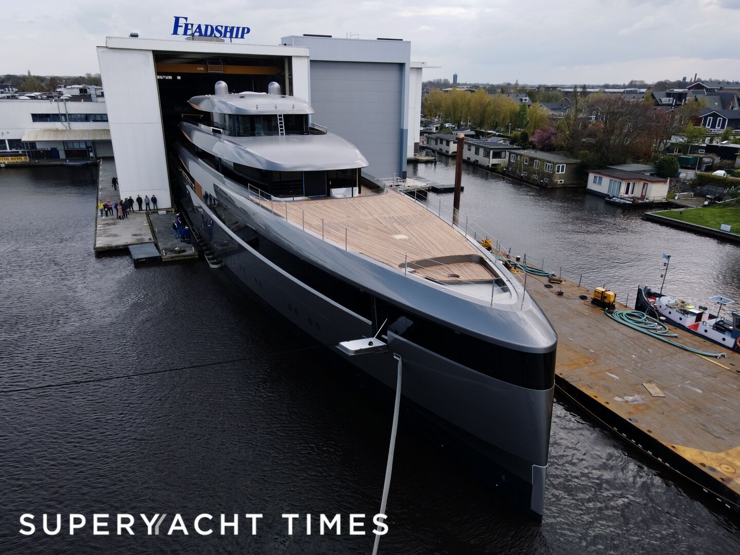 Exclusive: 84m Feadship 710 superyacht launched