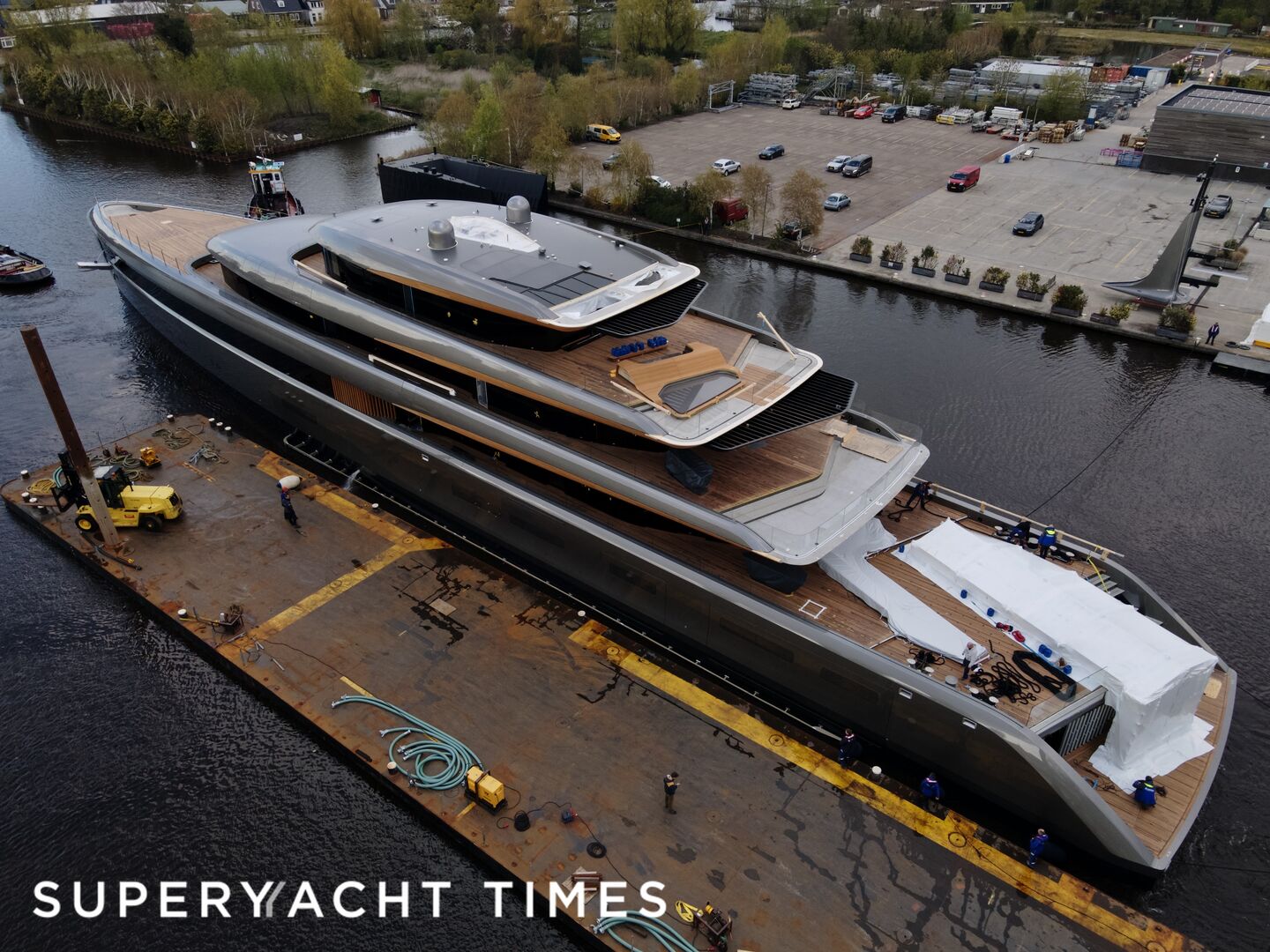 Exclusive: 84m Feadship 710 superyacht launched