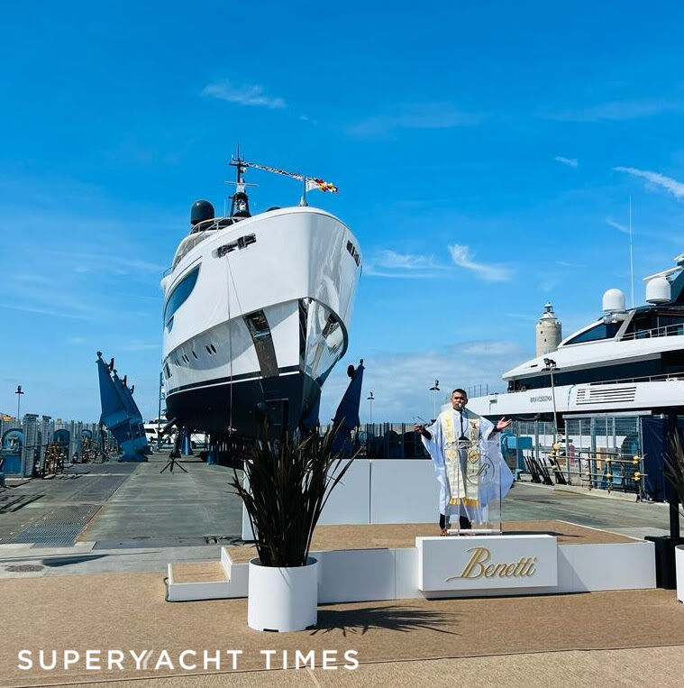 Benetti launches 41m superyacht Oreos