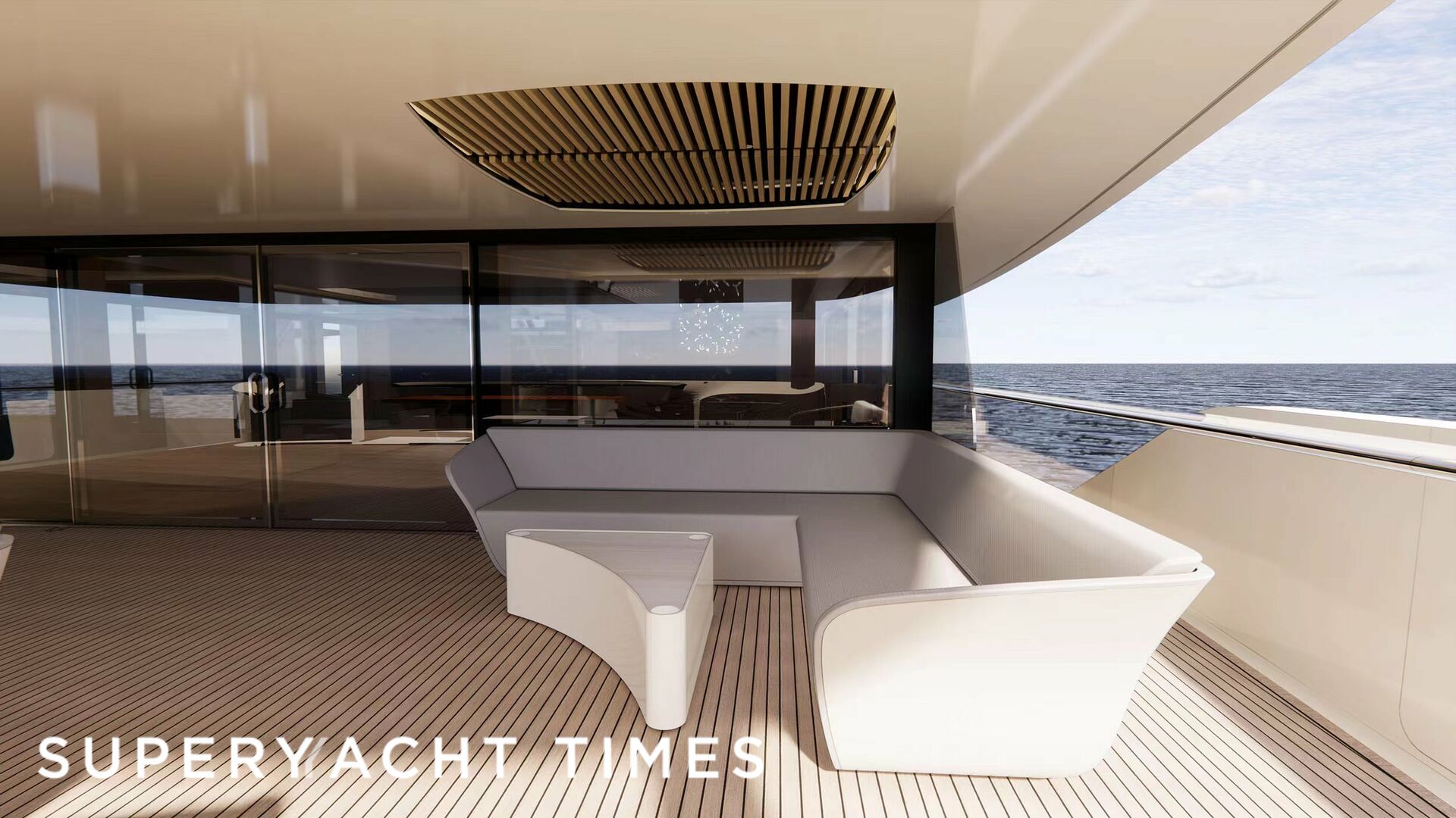 Unveiling the largest Granocean power catamaran, the X-32M featuring an ...