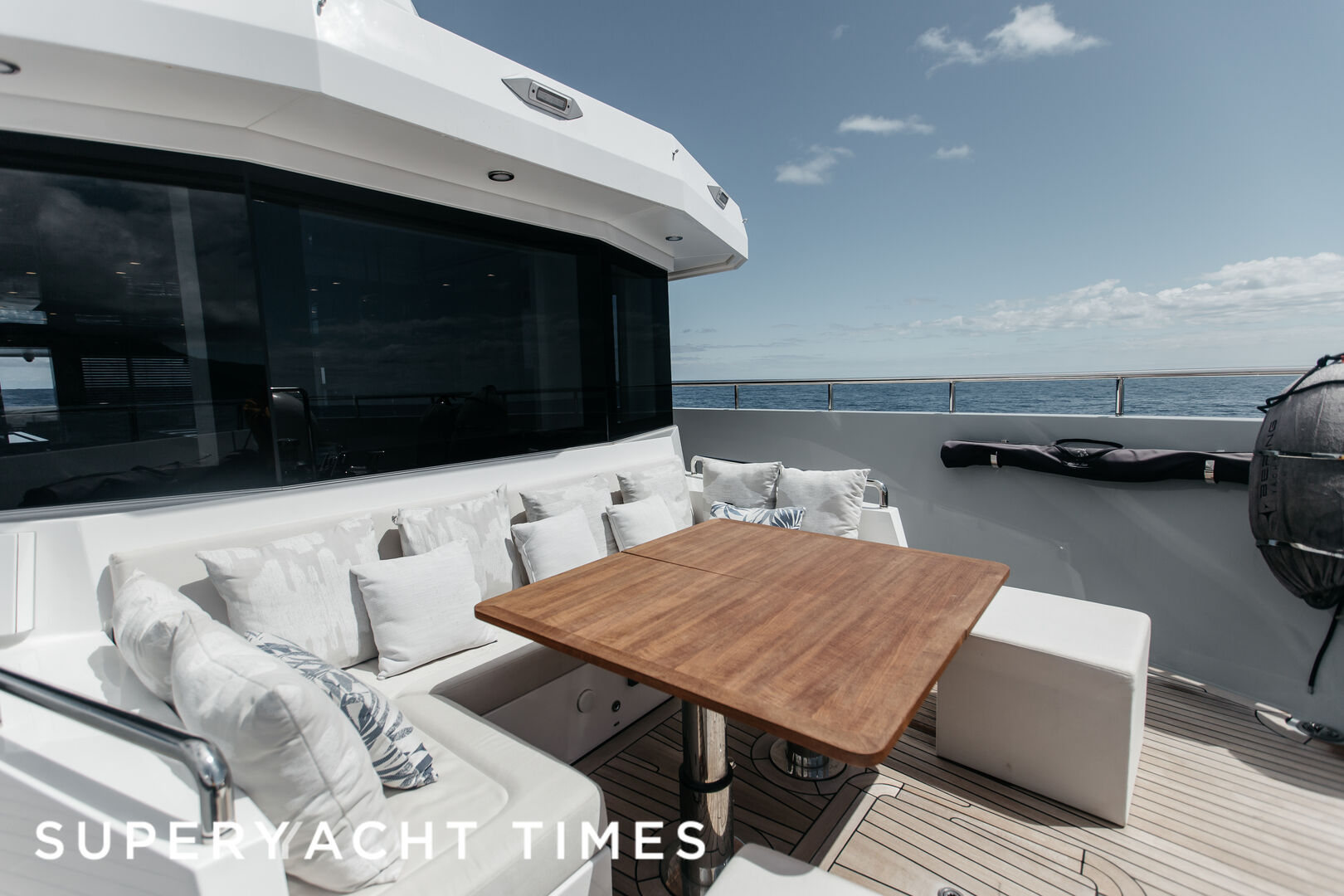First look onboard the 24m Bering B76 yacht Lemanja