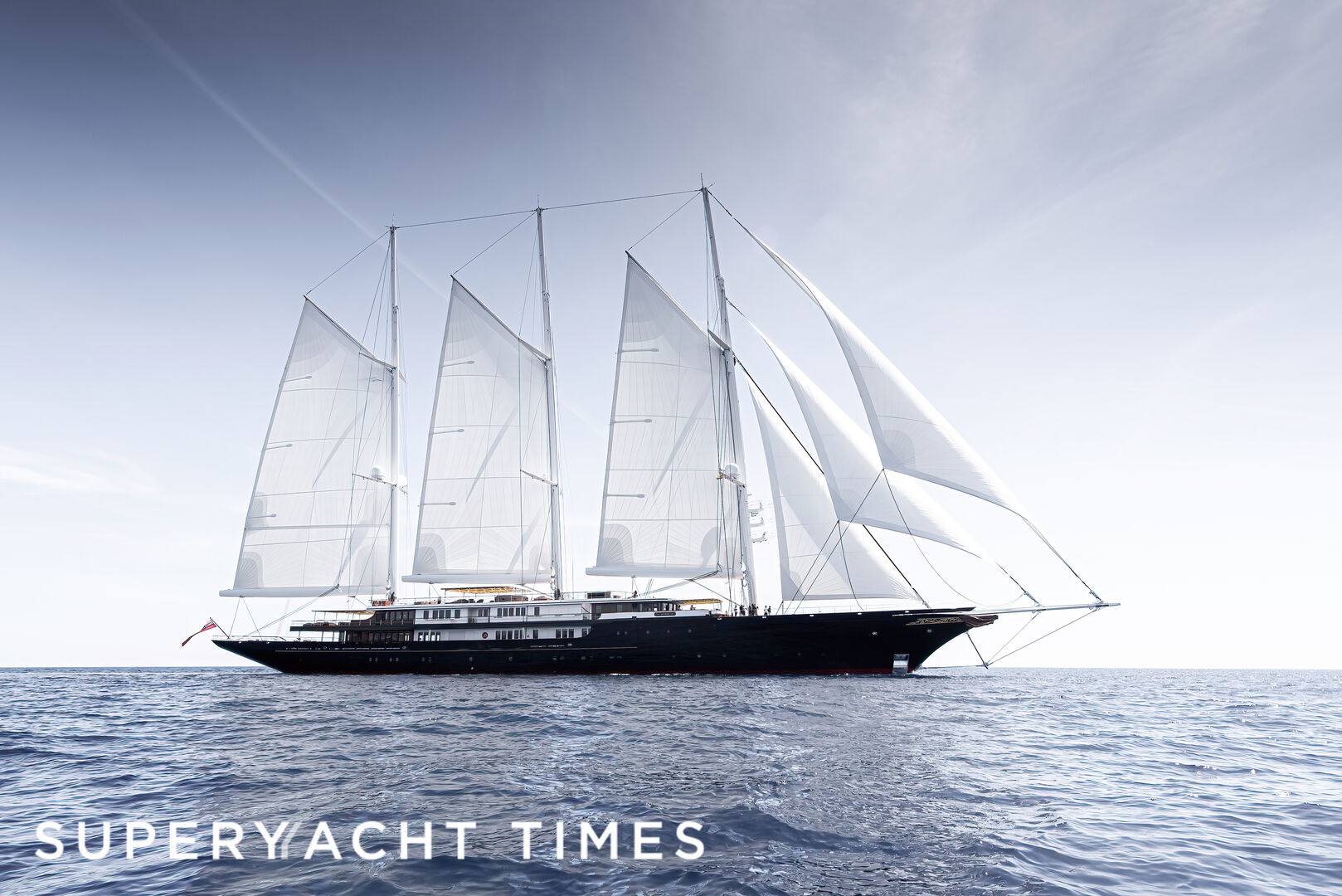Exclusive: 127m Oceanco yacht Koru under sail for first time