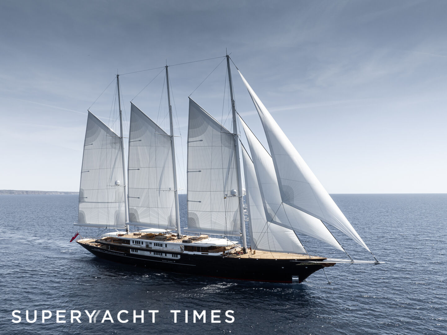 Exclusive: 127m Oceanco yacht Koru under sail for first time