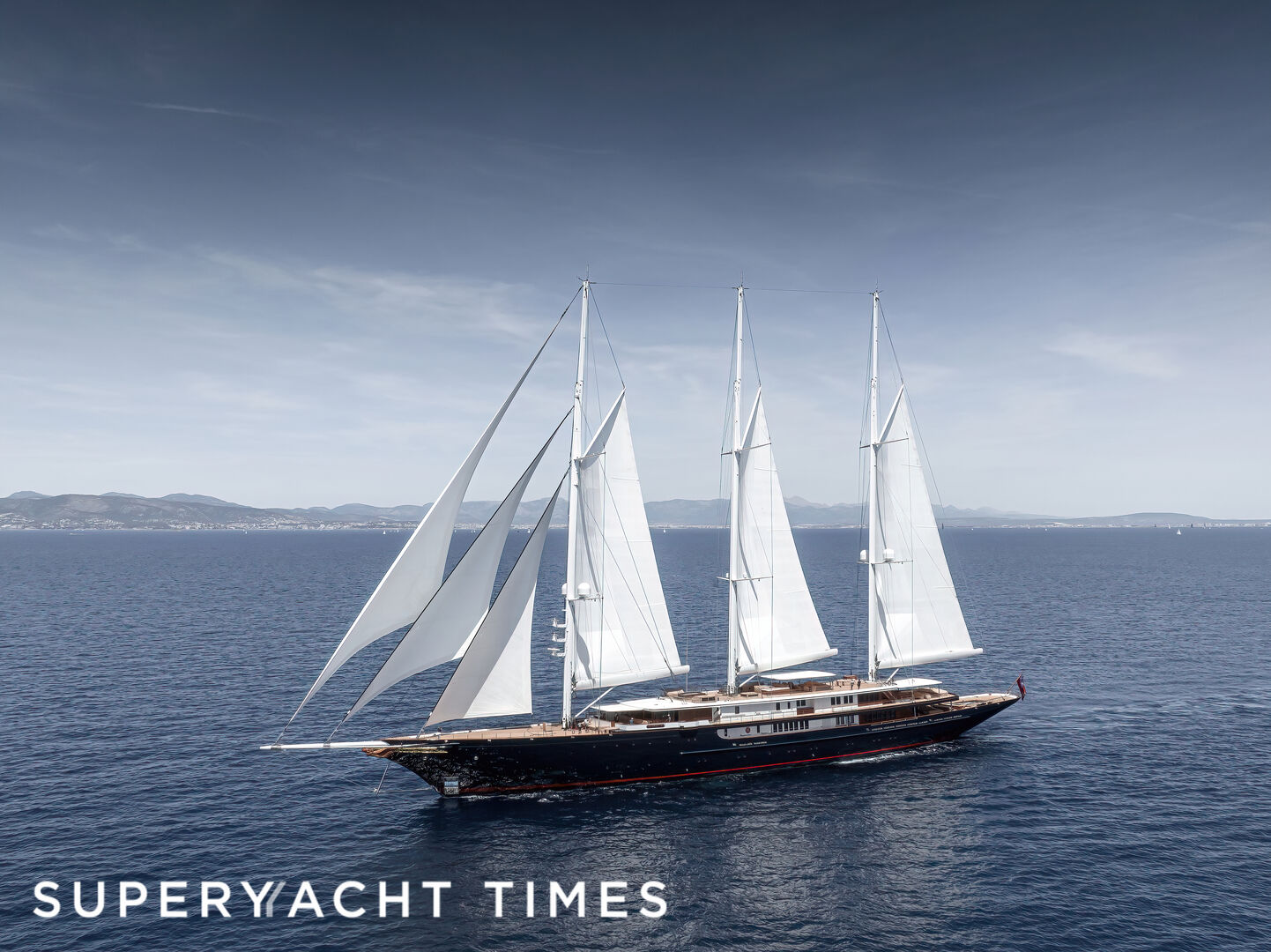 Exclusive: 127m Oceanco yacht Koru under sail for first time