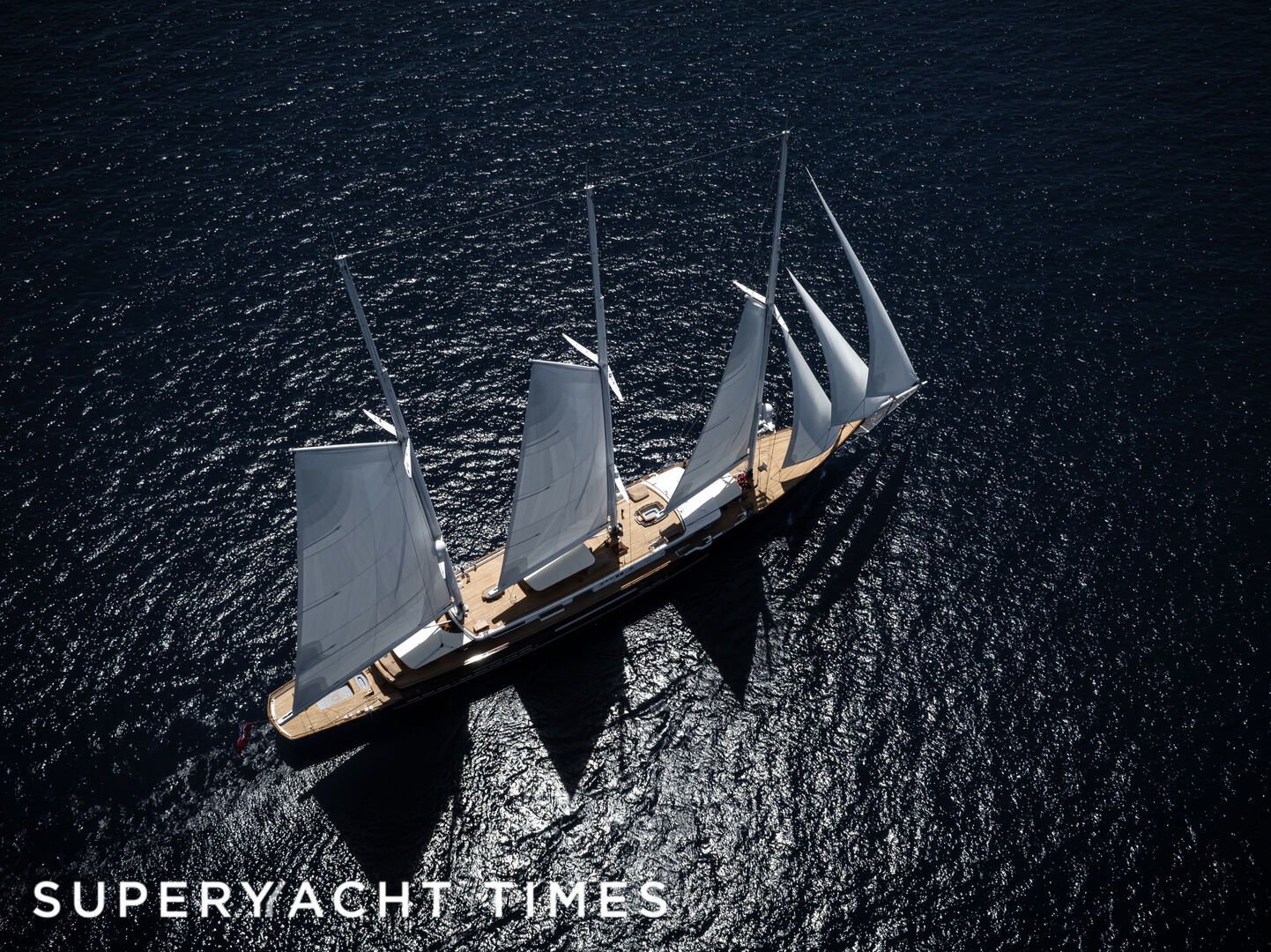 Exclusive: 127m Oceanco yacht Koru under sail for first time