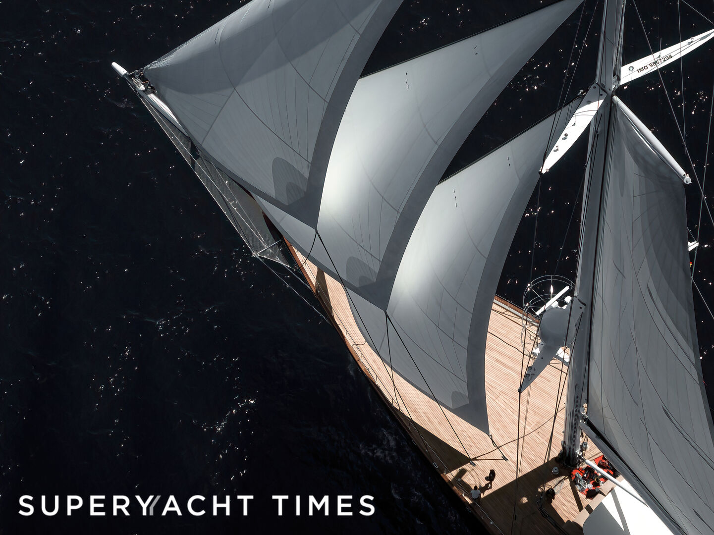 Exclusive: 127m Oceanco yacht Koru under sail for first time