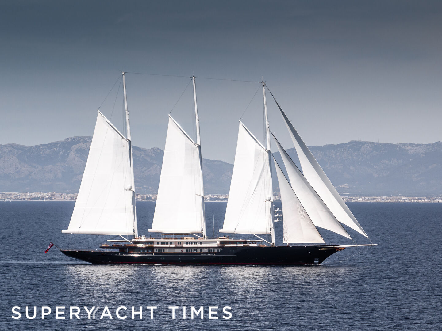 Exclusive: 127m Oceanco yacht Koru under sail for first time