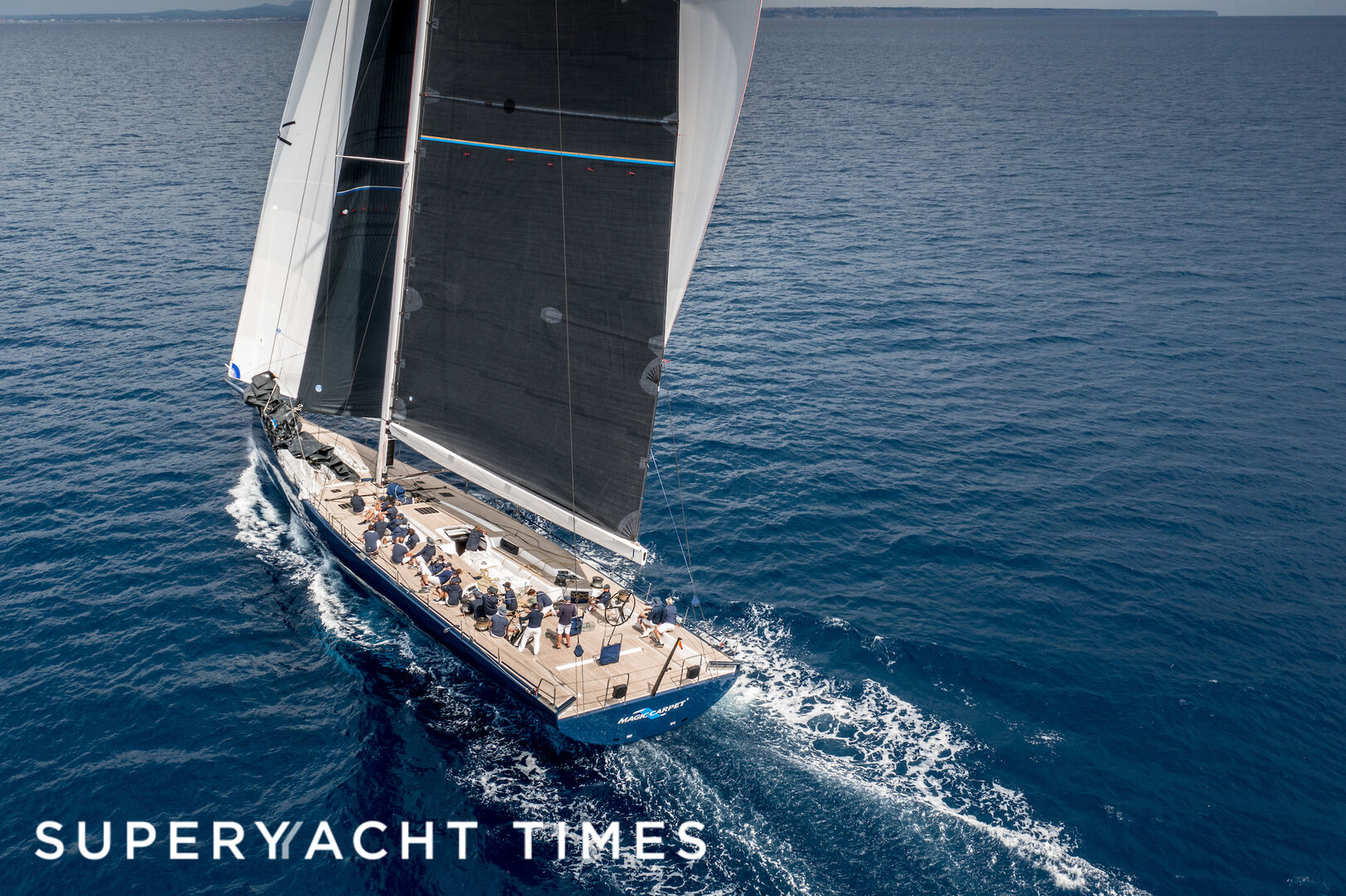 30m sailing yacht Galateia wins PalmaVela Regatta 2023