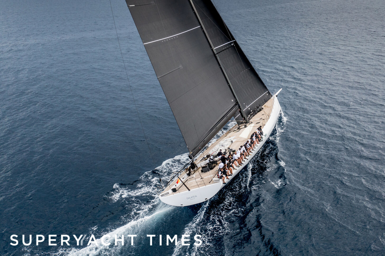 30m sailing yacht Galateia wins PalmaVela Regatta 2023