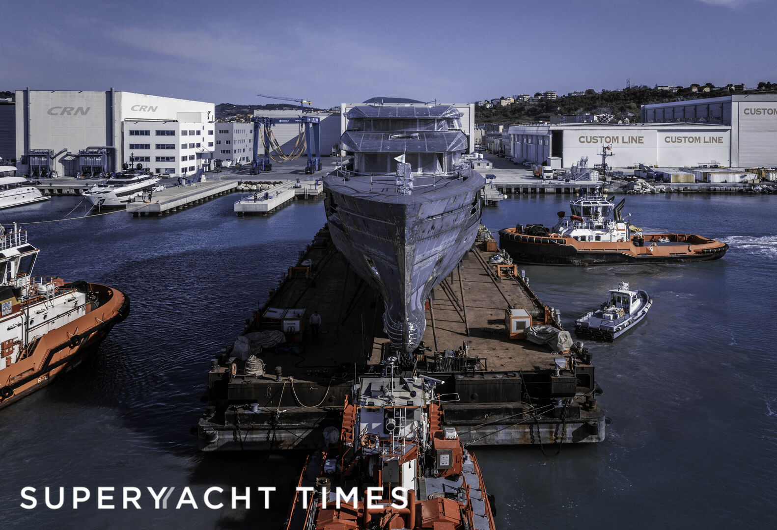 CRN unveils new details of 67m in-build superyacht Project Maranello