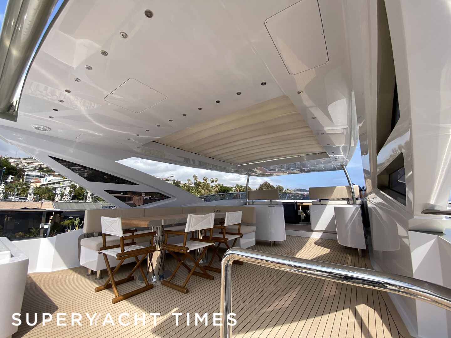 34m Permare Amer 110 motor yacht Lady Liudmila sold and renamed Melt