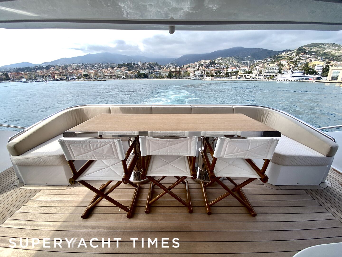 34m Permare Amer 110 motor yacht Lady Liudmila sold and renamed Melt