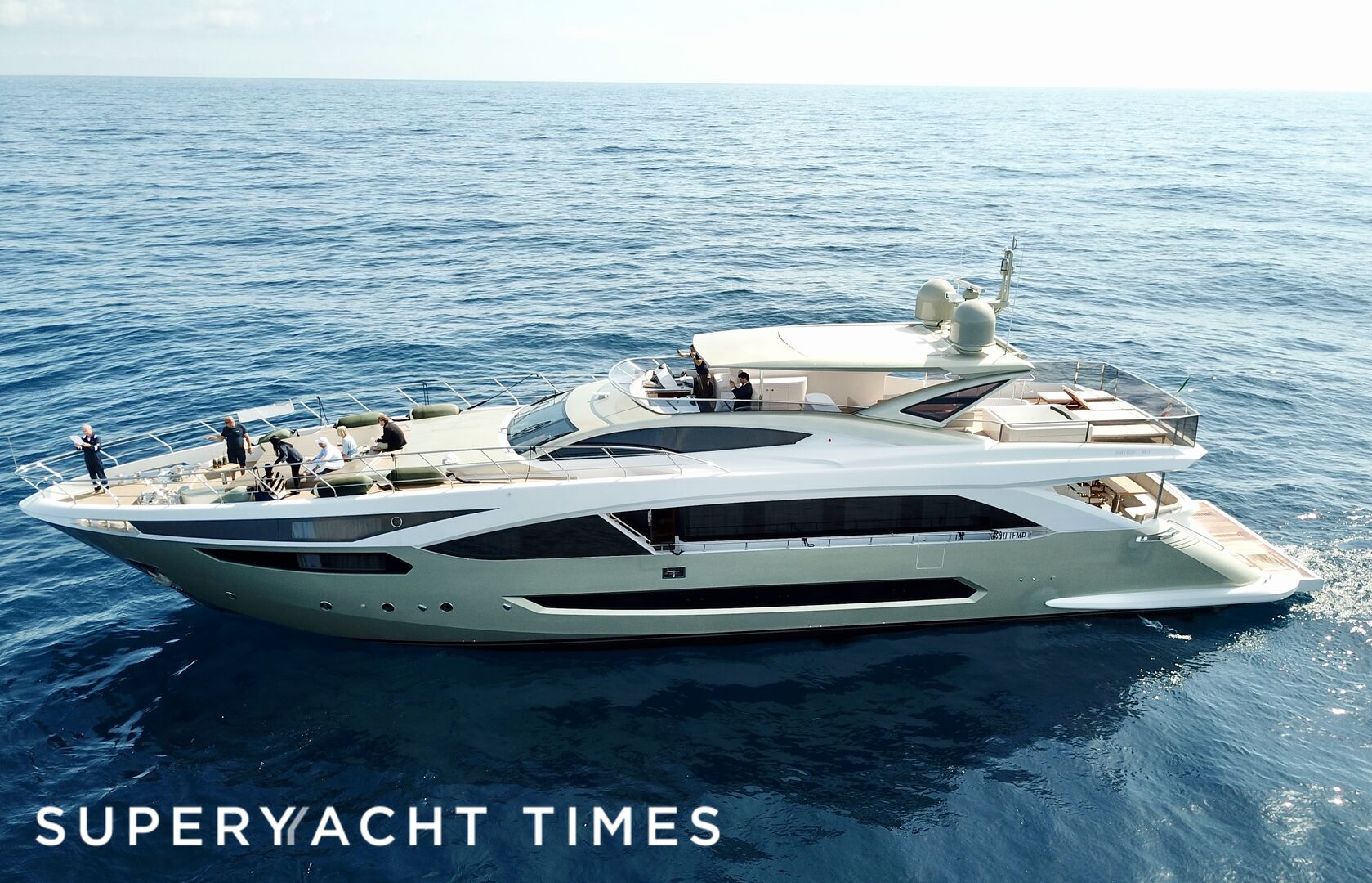 34m Permare Amer 110 motor yacht Lady Liudmila sold and renamed Melt