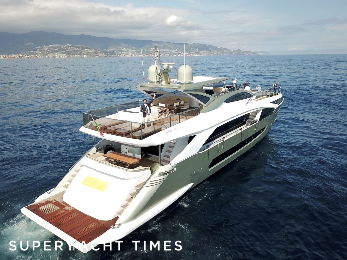 34m Permare Amer 110 motor yacht Lady Liudmila sold and renamed Melt