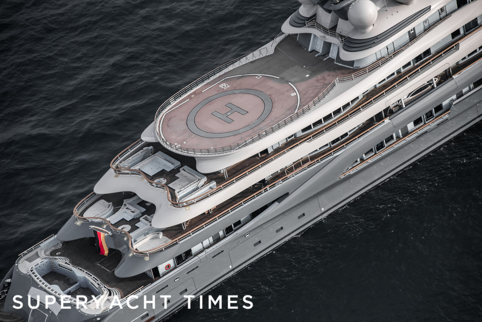 136m Lürssen motor yacht Flying Fox delivered