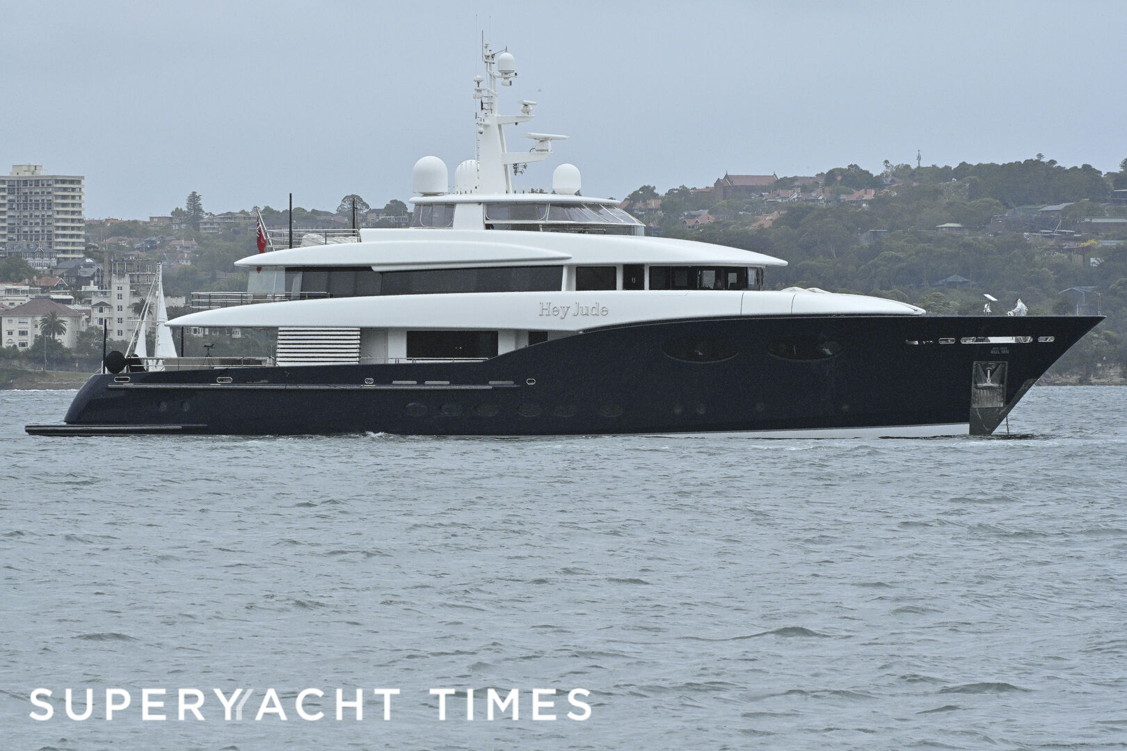 44m superyacht Hey Jude in Sydney