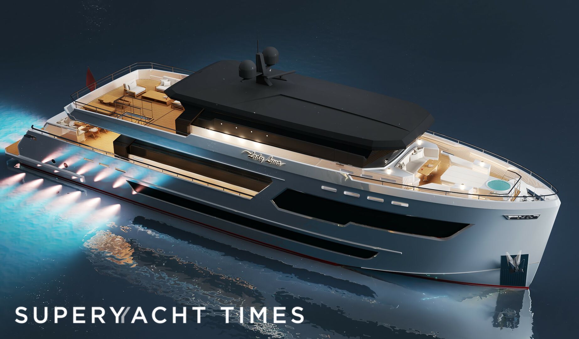 New-build 30m motor yacht KRC-MRT100 Lady Luna sold