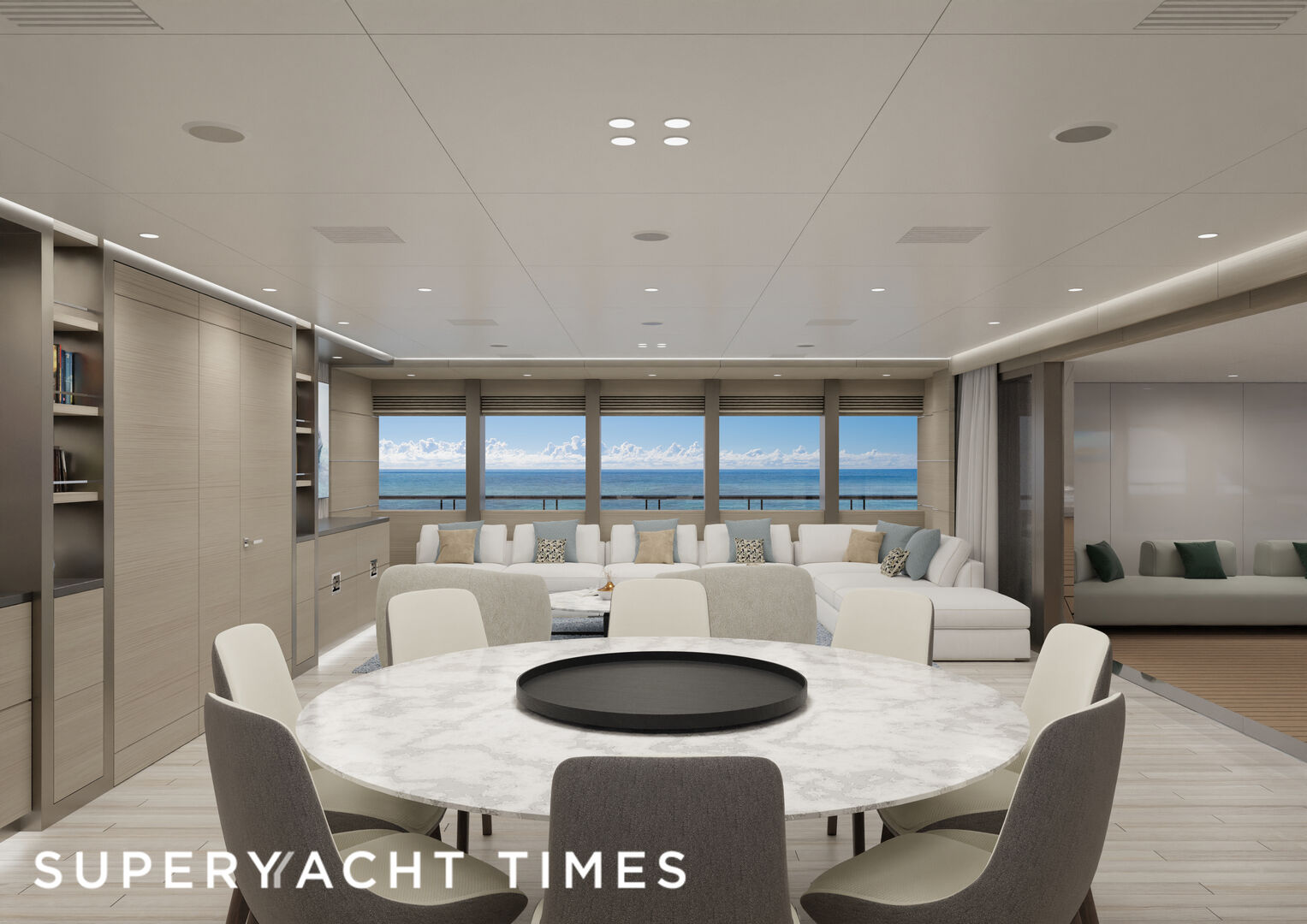 Third 36m SilverYachts SpaceCat catamaran in-build