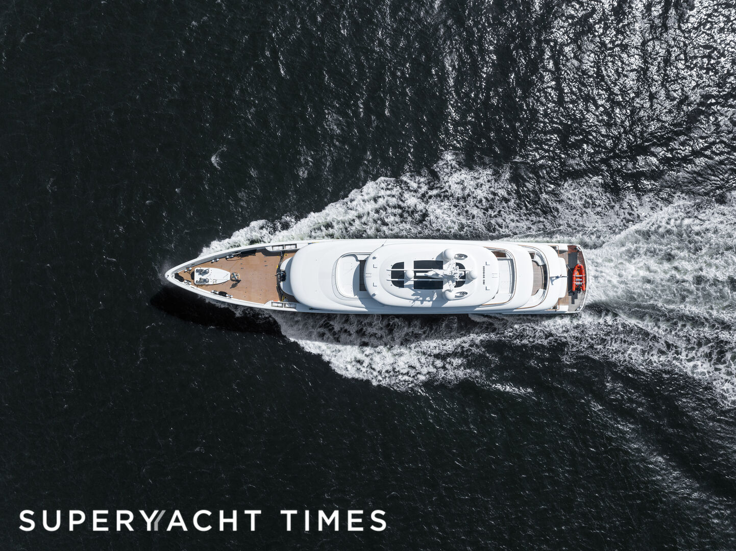 67m Feadship Project 823 yacht on sea trials in the North Sea