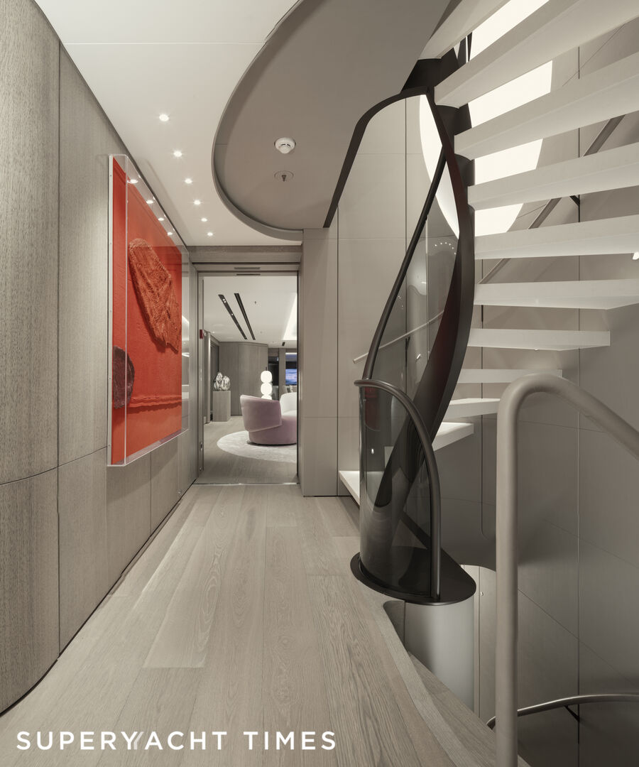 Interior of Amels 60 superyacht Entourage unveiled for the first time