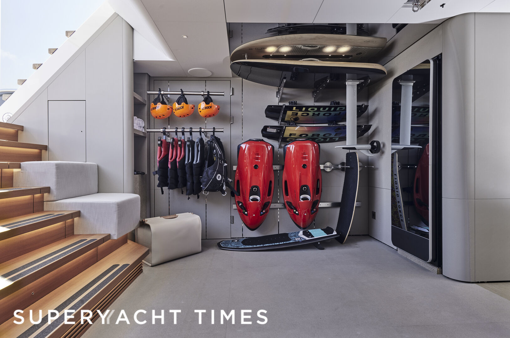 Interior of Amels 60 superyacht Entourage unveiled for the first time