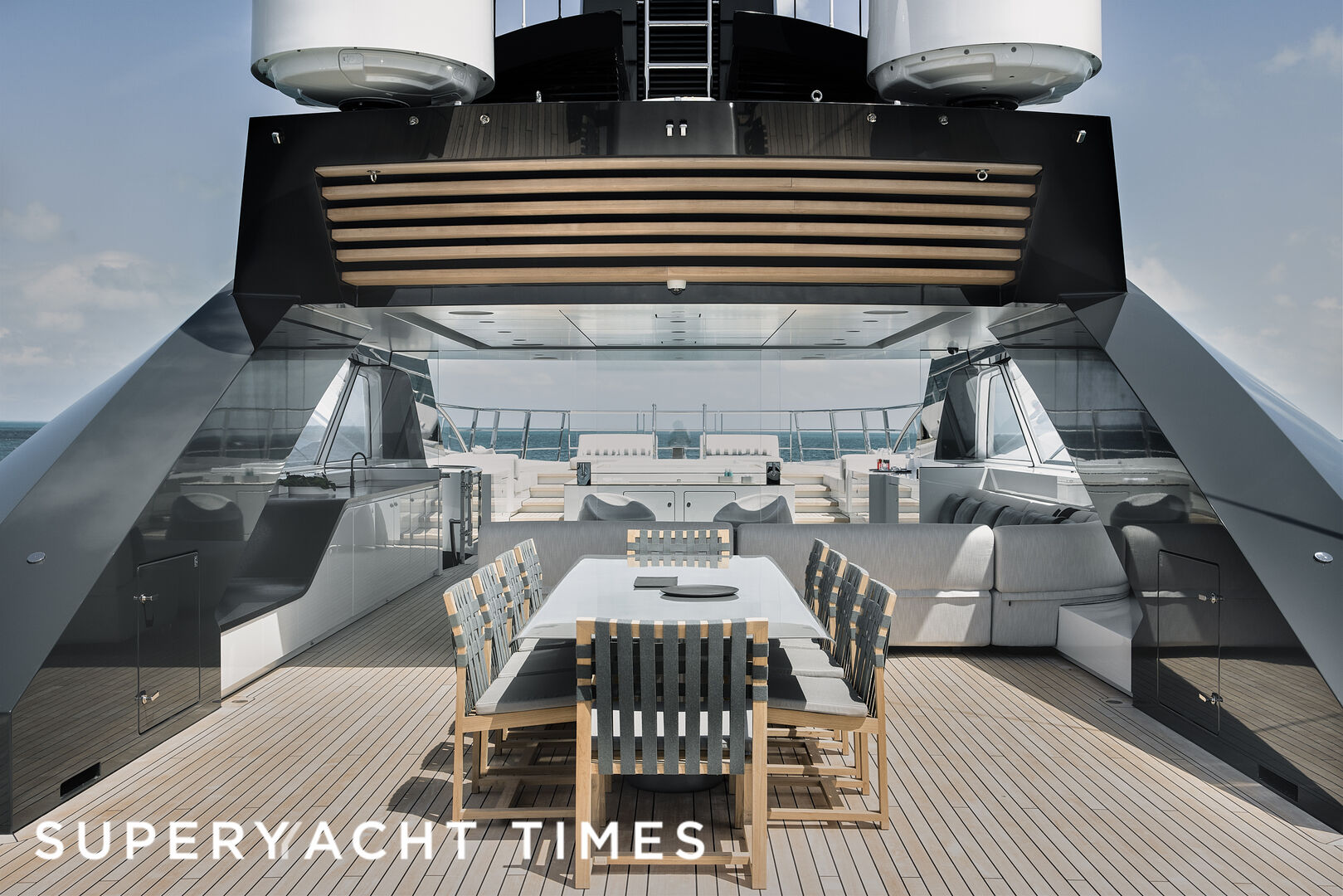 Interior of Amels 60 superyacht Entourage unveiled for the first time