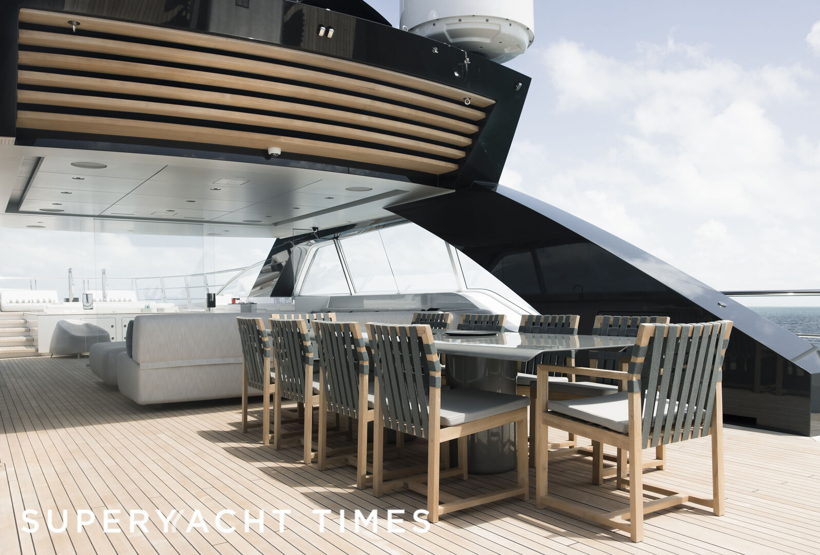 Interior of Amels 60 superyacht Entourage unveiled for the first time