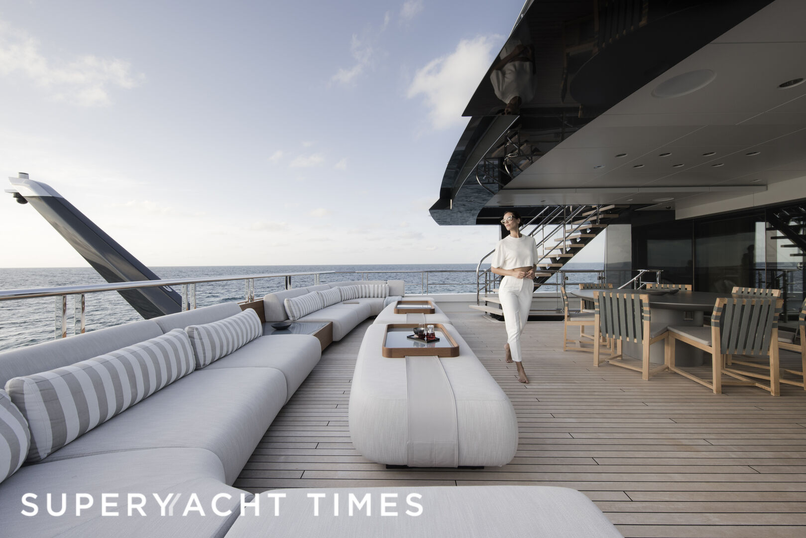 Interior of Amels 60 superyacht Entourage unveiled for the first time