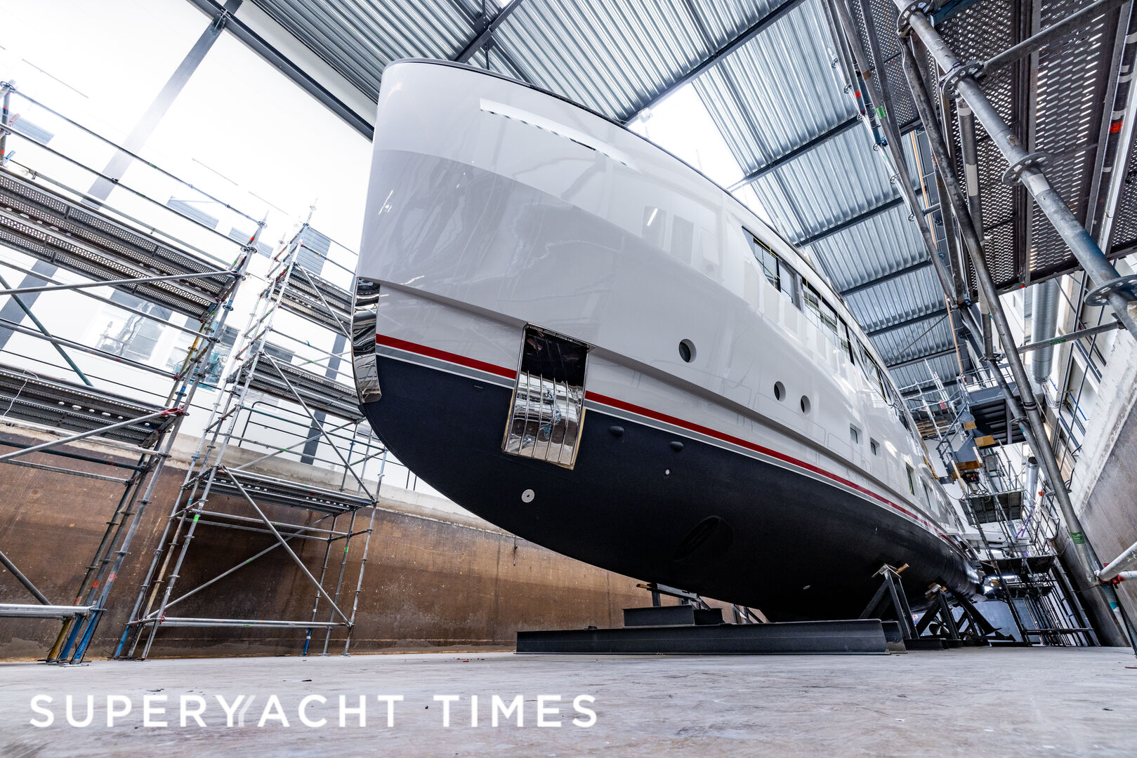 Mulder launches 36m motor yacht Seaflower