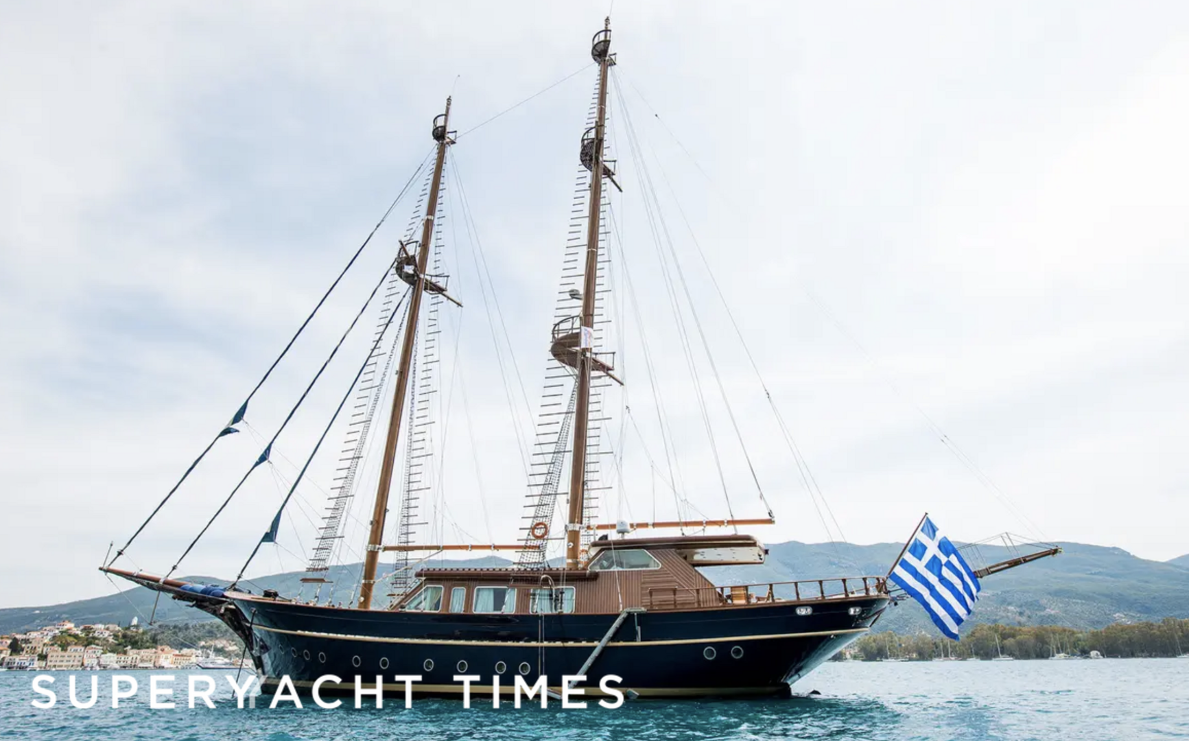 35m motorsailer Blue Dream for sale