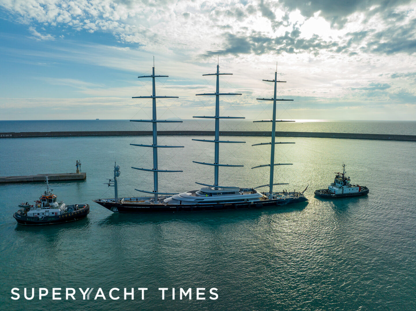 Flight of the Falcon: exploring the refit of the 88m superyacht Maltese ...