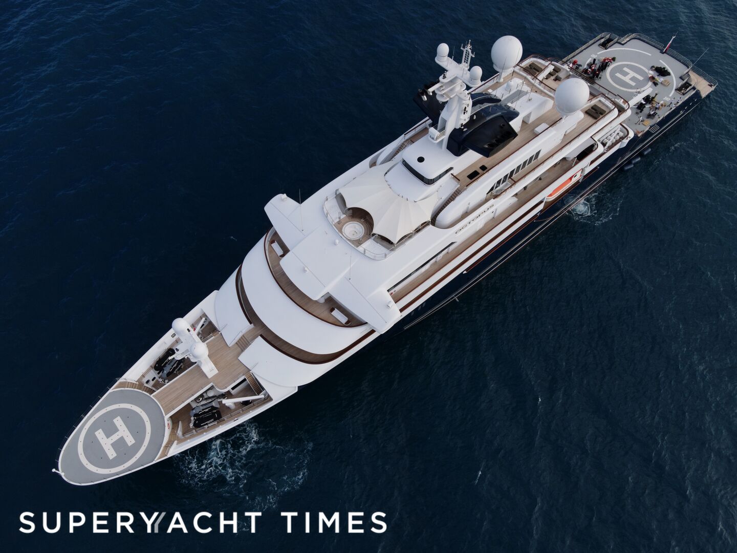 100m+ superyachts spotted in the French Riviera
