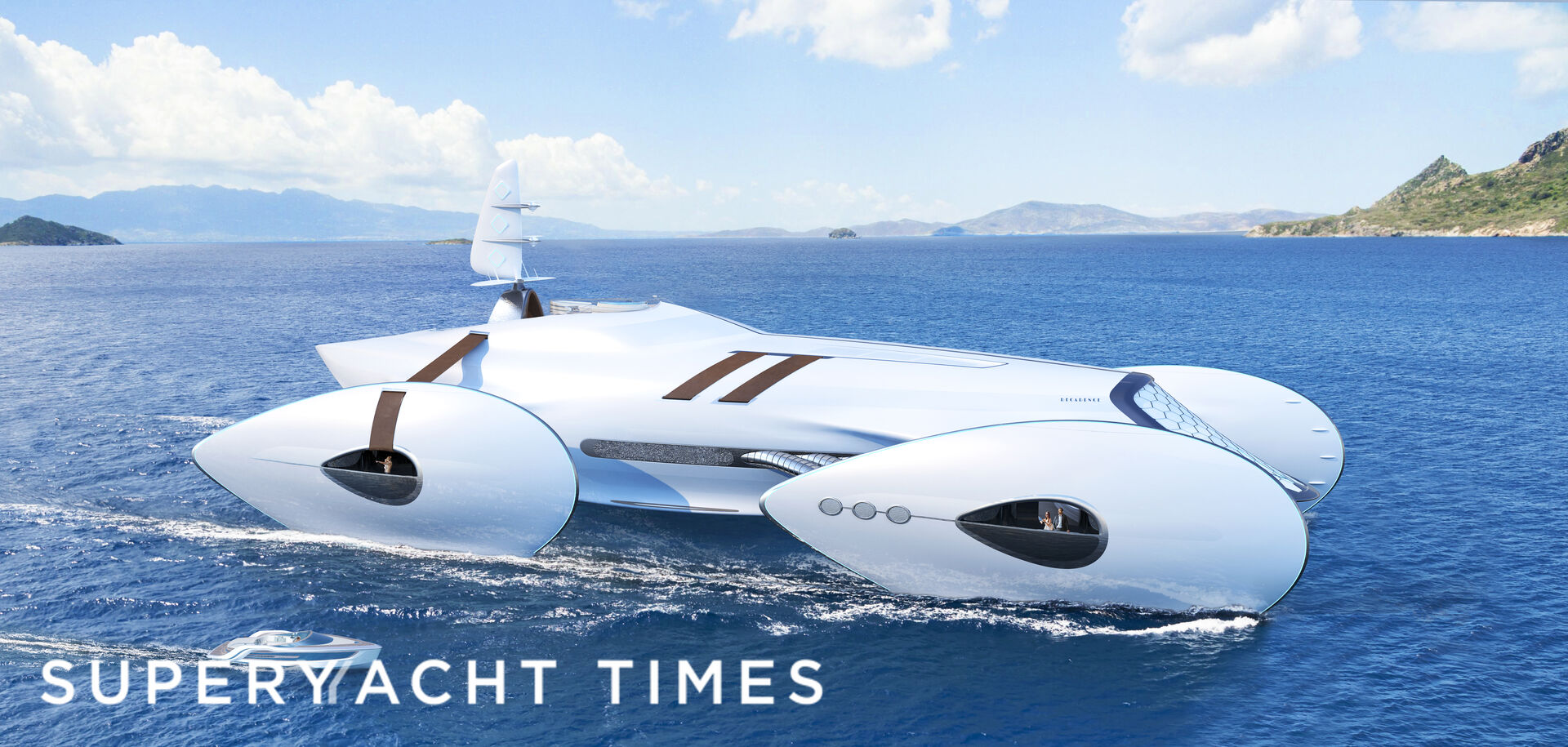 Introducing Decadence: the 80m futuristic superyacht concept based on ...