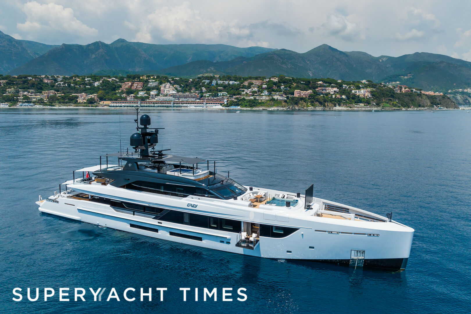A first look onboard the brand-new 50m Tankoa S501 superyacht Grey for sale