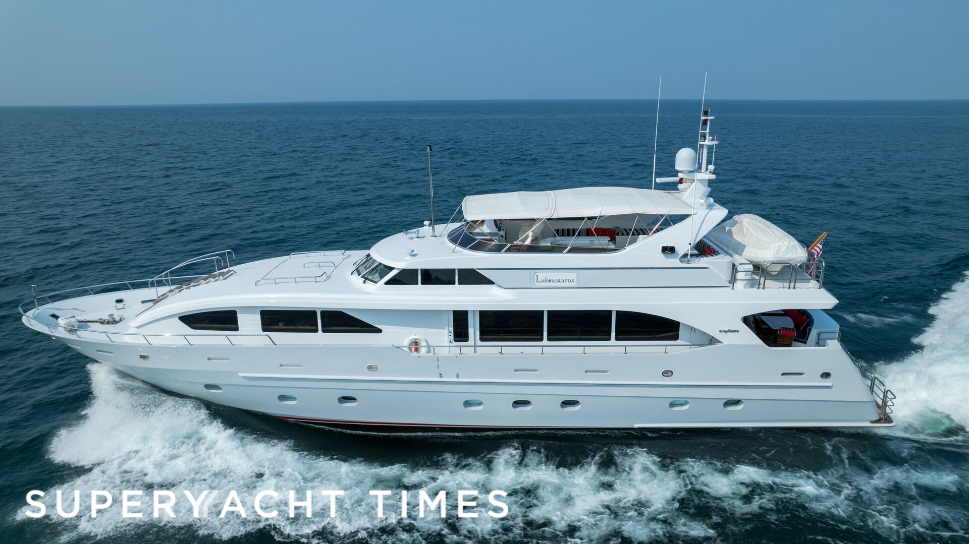 29m Intermarine motor yacht Lukousaurus sold