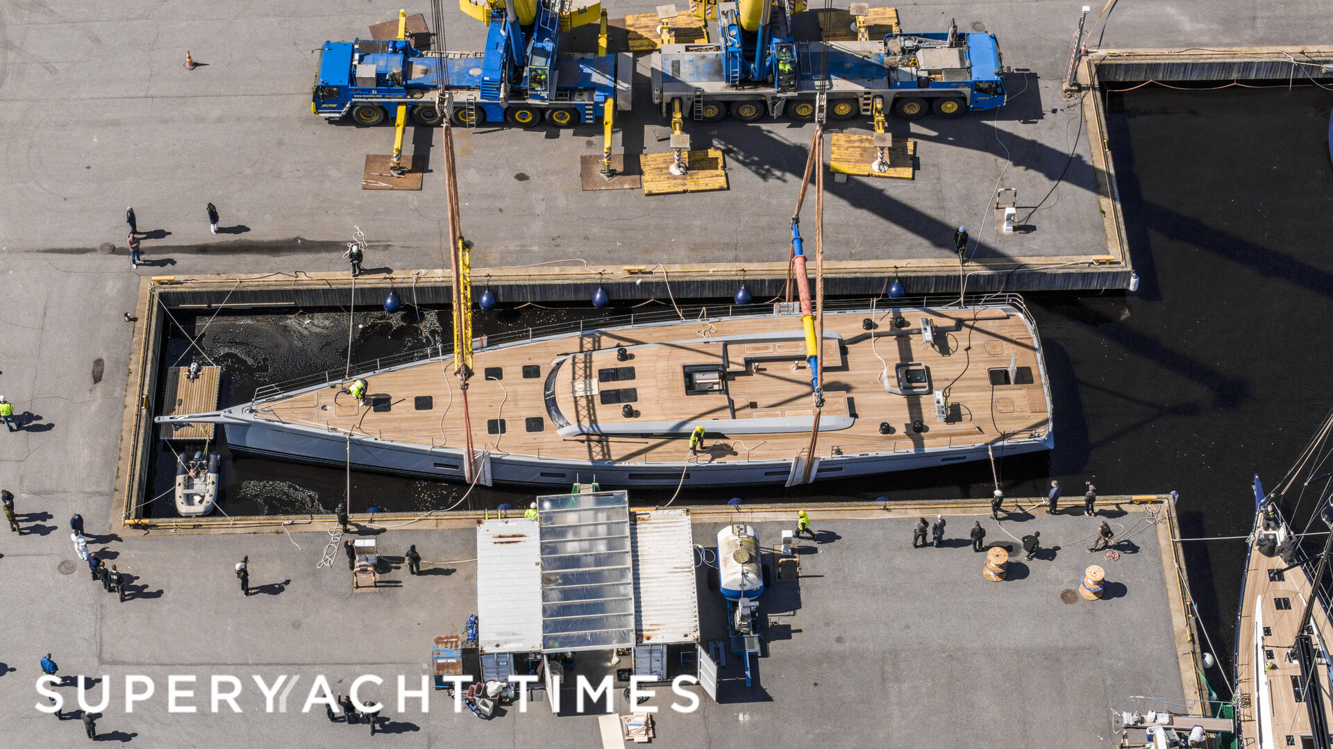 First 35m Nautor Swan 108 sailing yacht launched