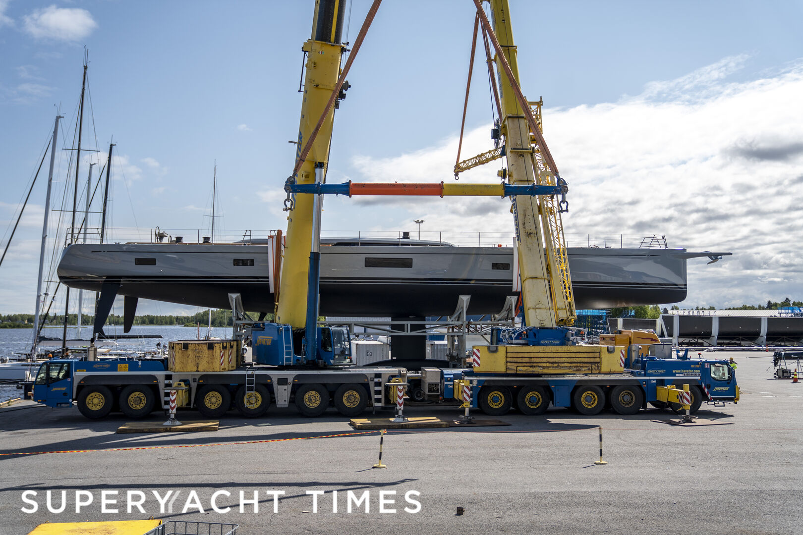 First 35m Nautor Swan 108 sailing yacht launched