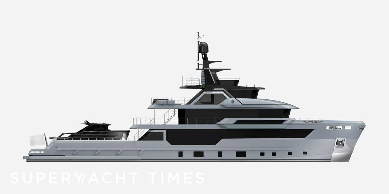 CdM unveils new images of 44m Flexplorer 146 superyacht Maverick